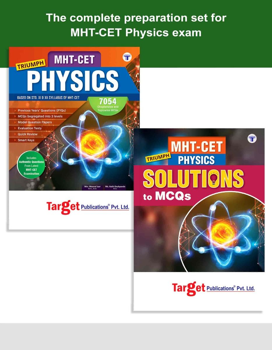 MHT-CET Triumph Physics and Solutions to MCQs Books for 2023-24 Entran – BookStation