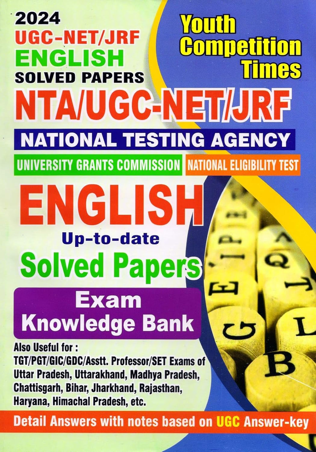 Youth Competition Times ENGLISH - NTA/UGC-NET/JRF | Solved Paper 2024 – BookStation