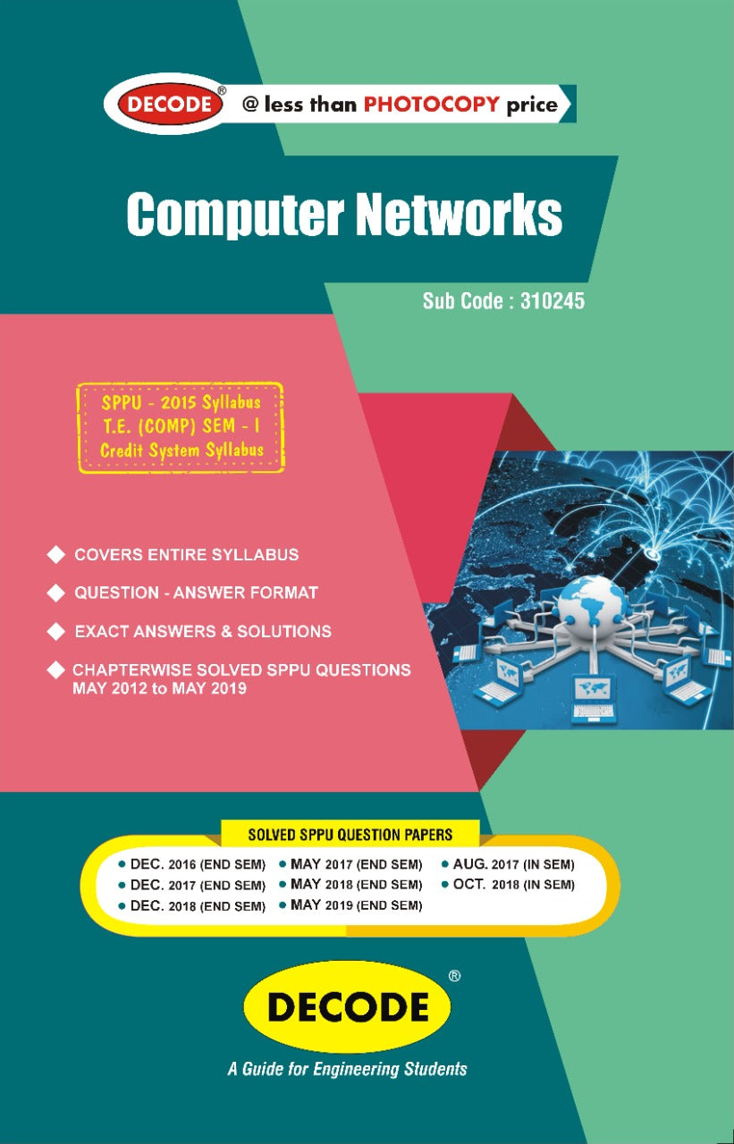 Computer Networks for SPPU 15 Course (TE - I - Comp.- 310245) (OLD EDI – BookStation