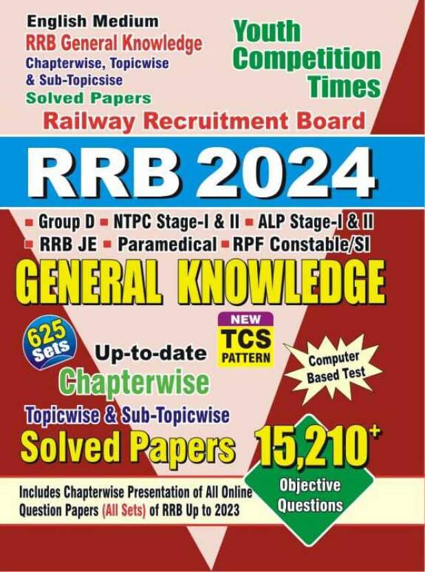 RRB 2024 General Knowledge Solved Paper English Medium_RRB/GROUP-D/NTP – BookStation