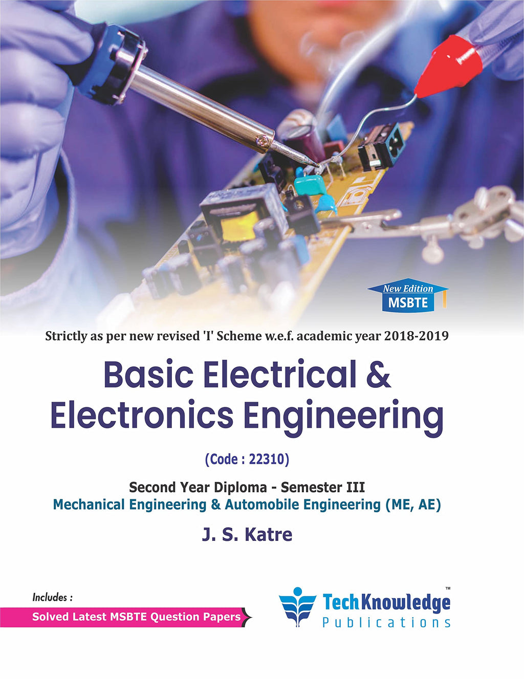 Basic Electrical & Electronics Engineering Second Year Diploma - Semes – BookStation