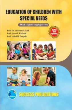 Education Of Children With Special Needs M.Ed-II (SEM-IV) Paper 403 – BookStation