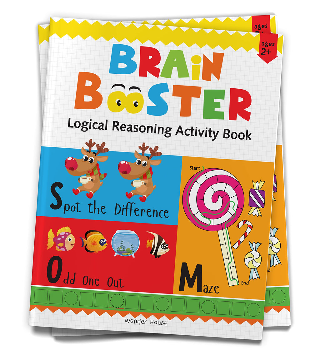 Brain Booster - Logical Reasoning Activity Book For Kids – BookStation