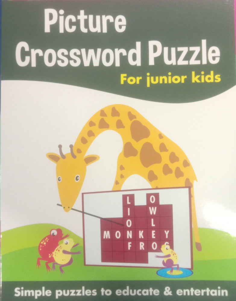 Picture Crossword Puzzle For Junior Kids – BookStation