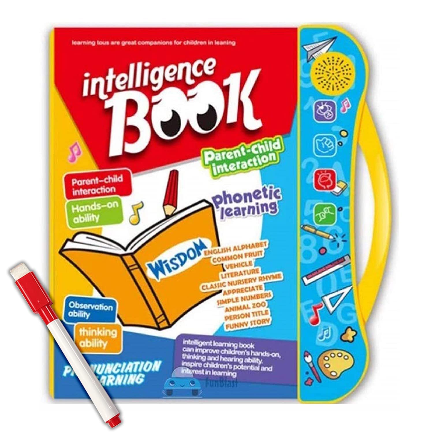 Intelligence Book | Interactive Book -Musical English Educational Phon ...