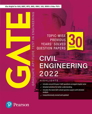 GATE Topic-wise Previous Years' Solved Question Papers Civil Engineeri ...