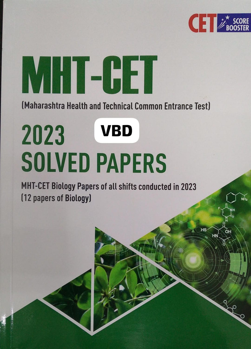 MHT CET 2023 solved papers (Biology) – BookStation