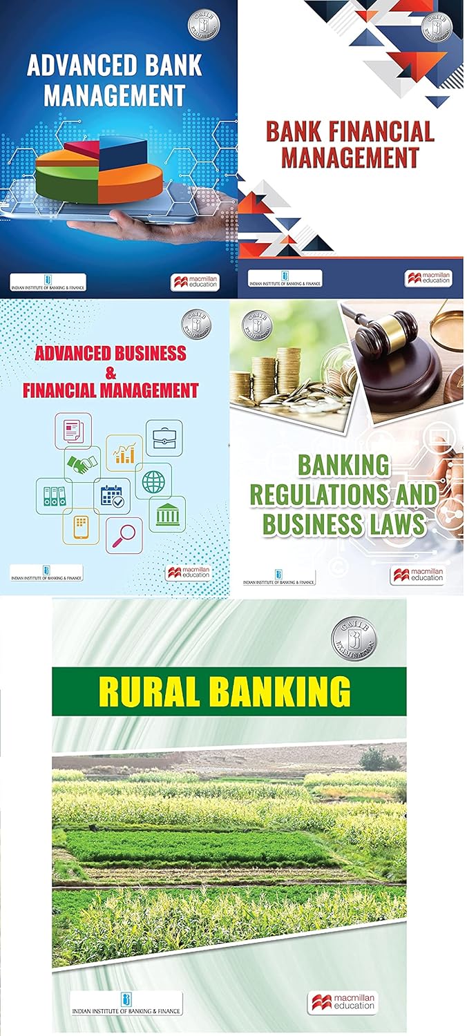 Macmillan CAIIB - New Syllabus - 2023 - ABM + BFM + ABFM + BRBL + Opti ...