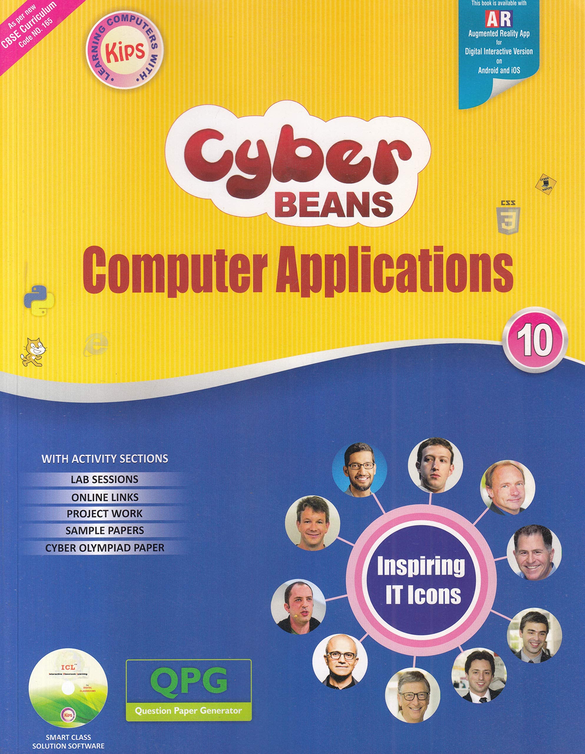 Cyber Beans Computer Applications for Class 10 – BookStation