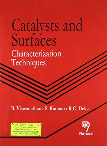 Catalysts and Surfaces: Characterization Techniques – BookStation