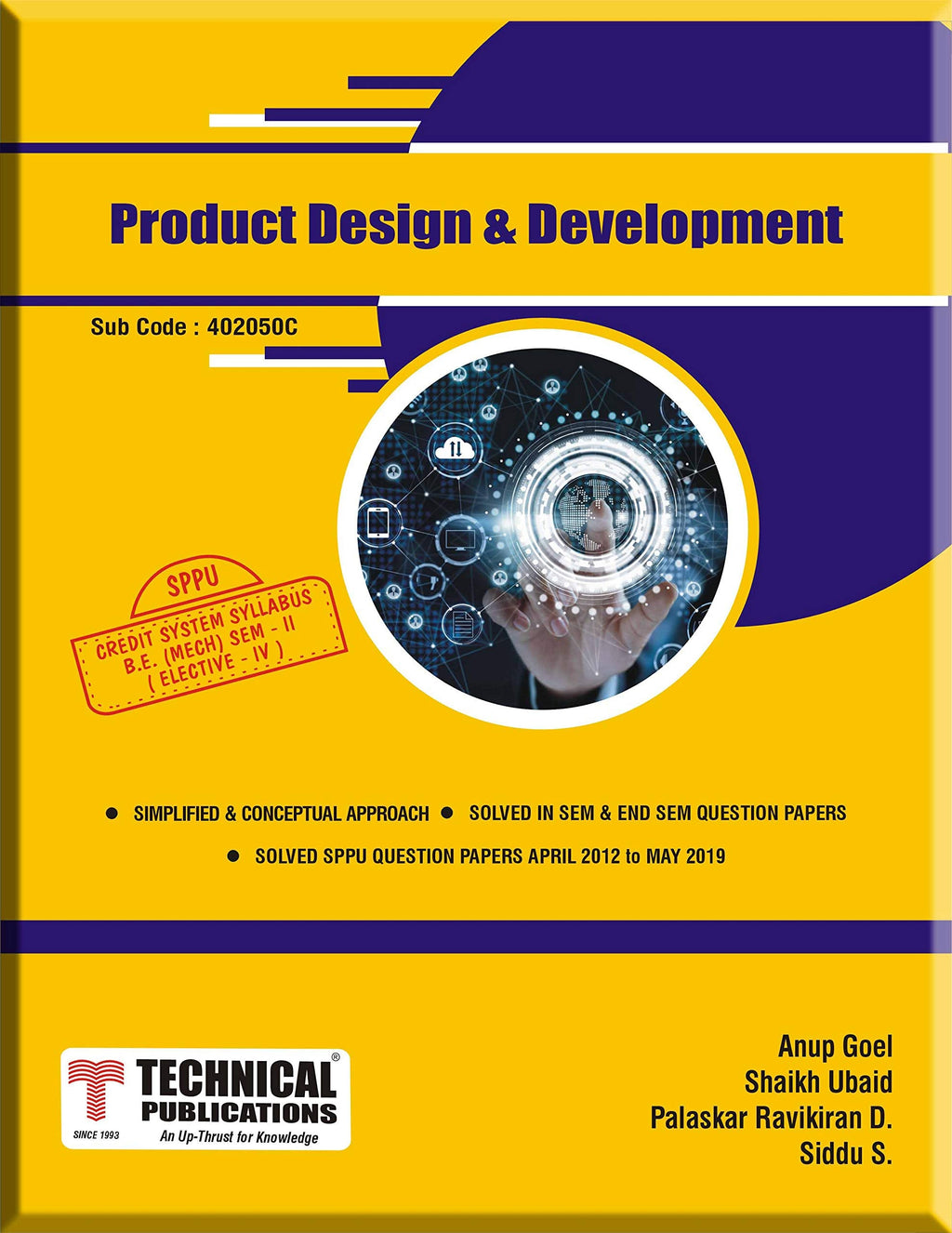 Product Design and Development for SPPU 15 Course (BE - II - Mech. - 4 ...