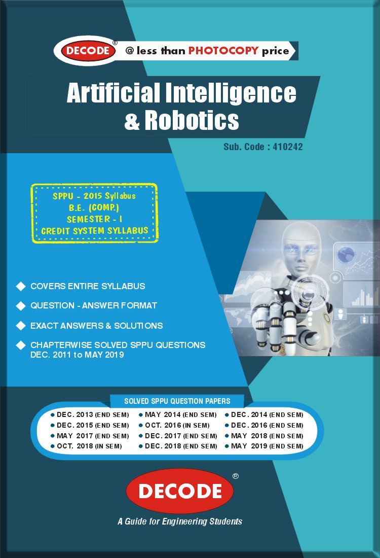 Artificial Intelligence & Robotics for SPPU 15 Course (BE - I - Comp ...