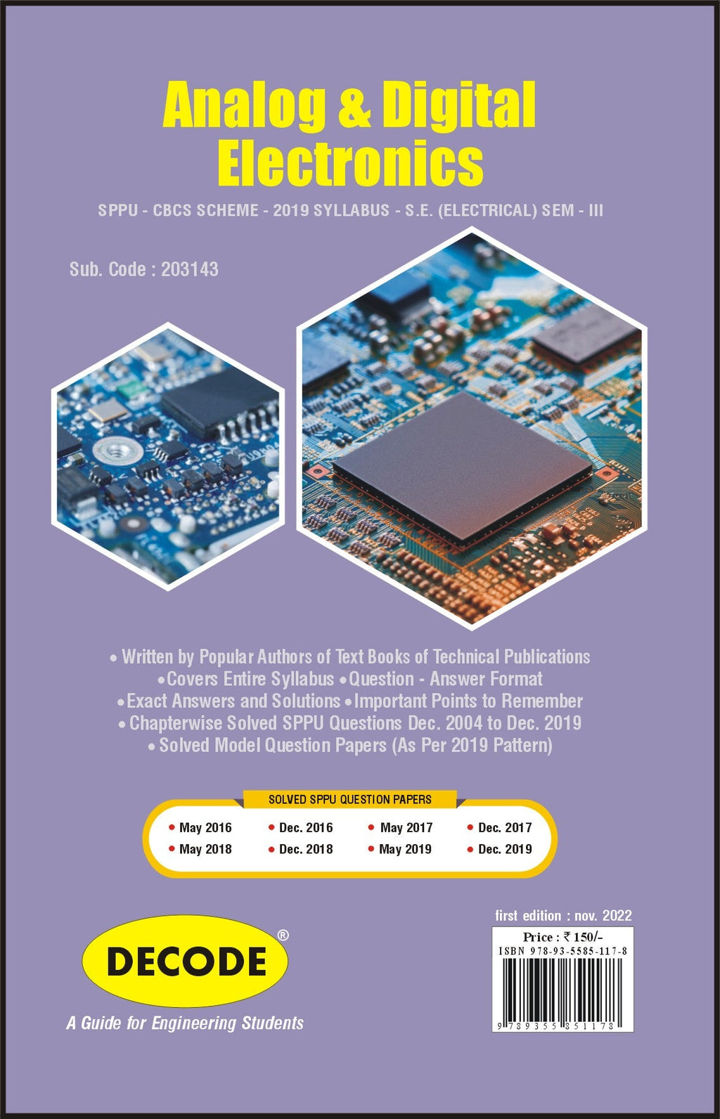 Analog and Digital Electronics for SPPU 19 Course (SE - III - Electric ...