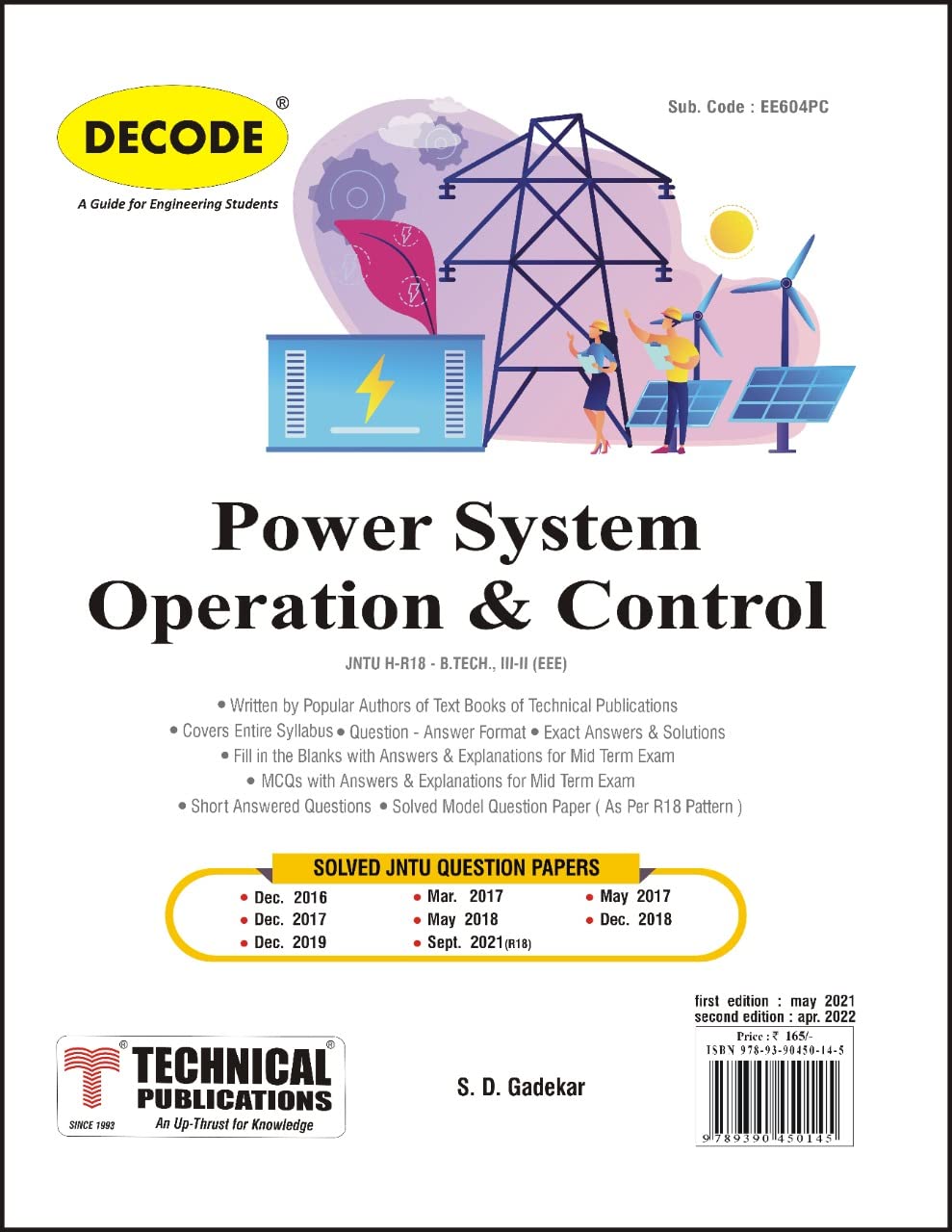 Power System Operation and Control for JNTU-H 18 Course (III - II - EE ...
