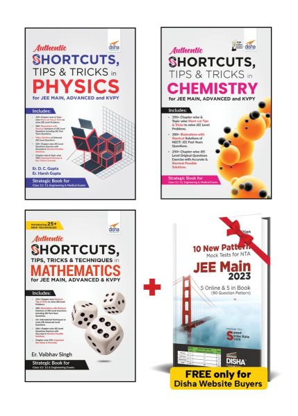 Authentic SHORTCUTS, TIPS & TRICKS in Physics, Chemistry & Mathematics ...