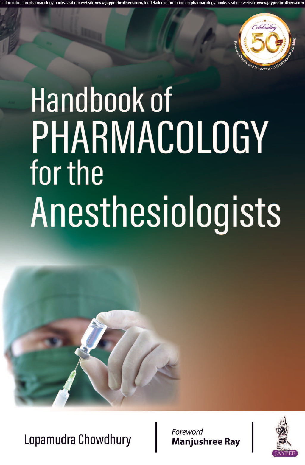 Handbook of Pharmacology for the Anesthesiologists – BookStation