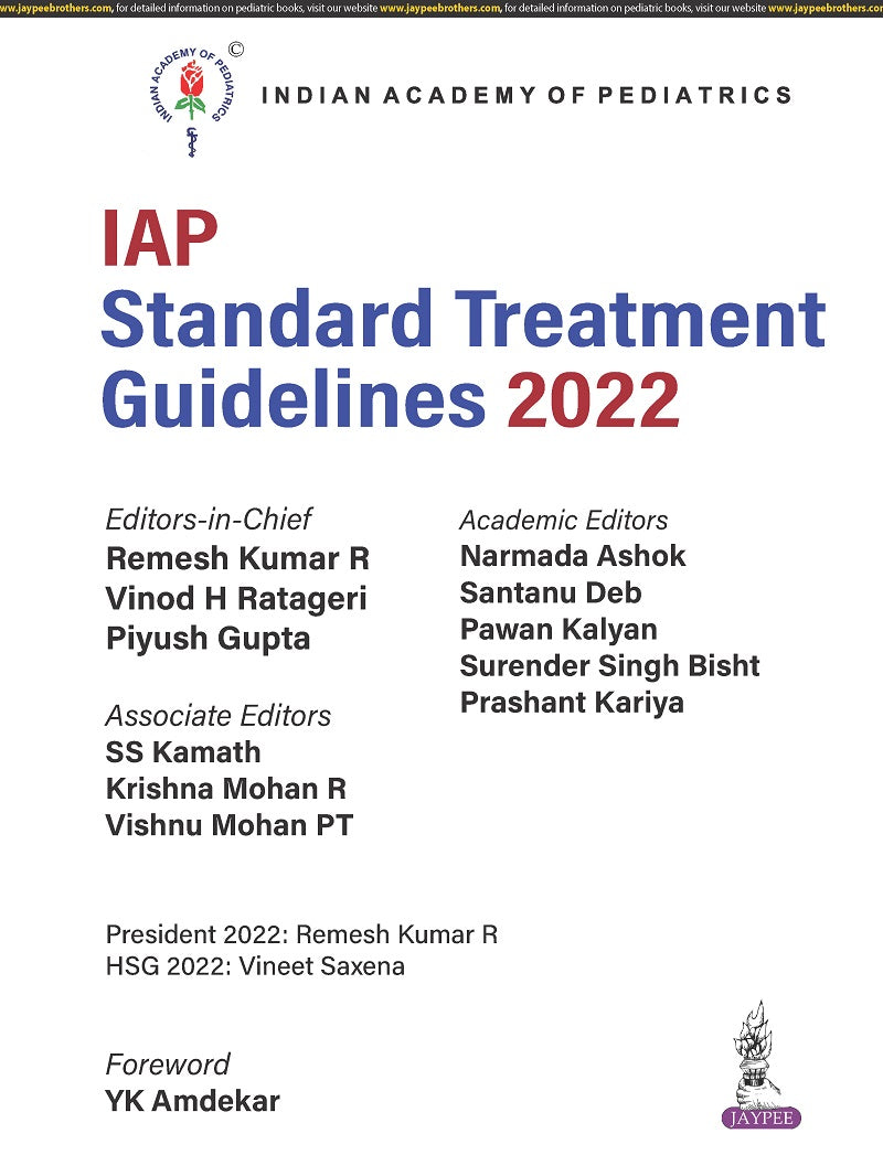 IAP Standard Treatment Guidelines 2022 – BookStation