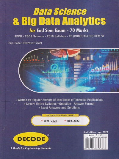 Data Science and Big Data Analytics for SPPU 19 Course (TE - VI - Comp – BookStation