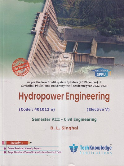 HYDROPOWER ENGINEERING (CIVIL ENGG. SEM 8) SPPU – BookStation