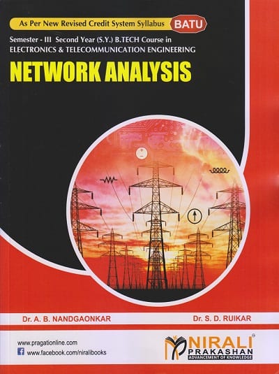 NETWORK ANALYSIS (For DBATU – Semester 3 – Electronics and Telecommuni ...