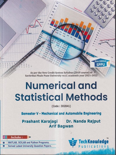NUMERICAL AND STATISTICAL METHODS SEMESTER V- MECHANICAL AND AUTOMOBIL ...