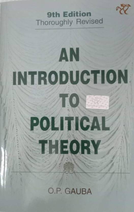 An Introduction To Political Theory 9th Edition – BookStation