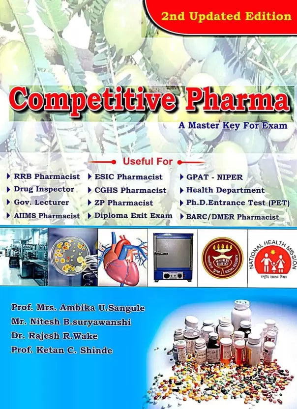 Competitive Pharma A Master Key For Exam – BookStation