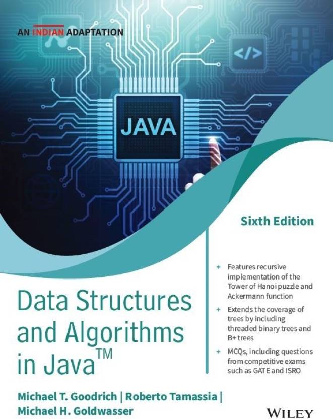 Data Structures and Algorithms in Java, 6ed, (An Indian Adaptation ...