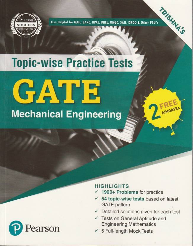 Topic-wise Tests GATE Mechanical Engineering – BookStation