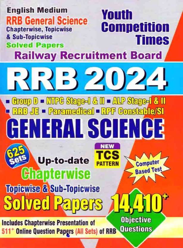 RRB General Science Chapterwise Solved Papers 2024 – BookStation