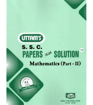 Uttams Paper Solution Std 10 Mathematics Part 2 – BookStation