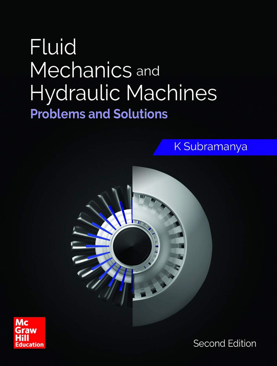 Fluid Machines And Hydraulic Machines Problems And Solutions – BookStation