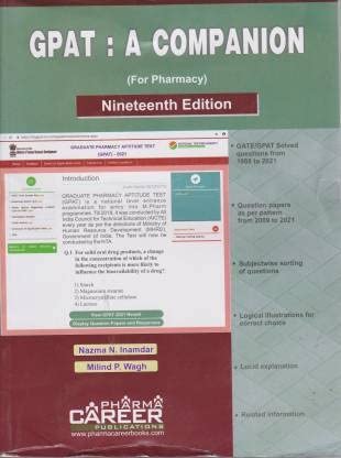 GPAT : A Companion For Pharmacy – BookStation