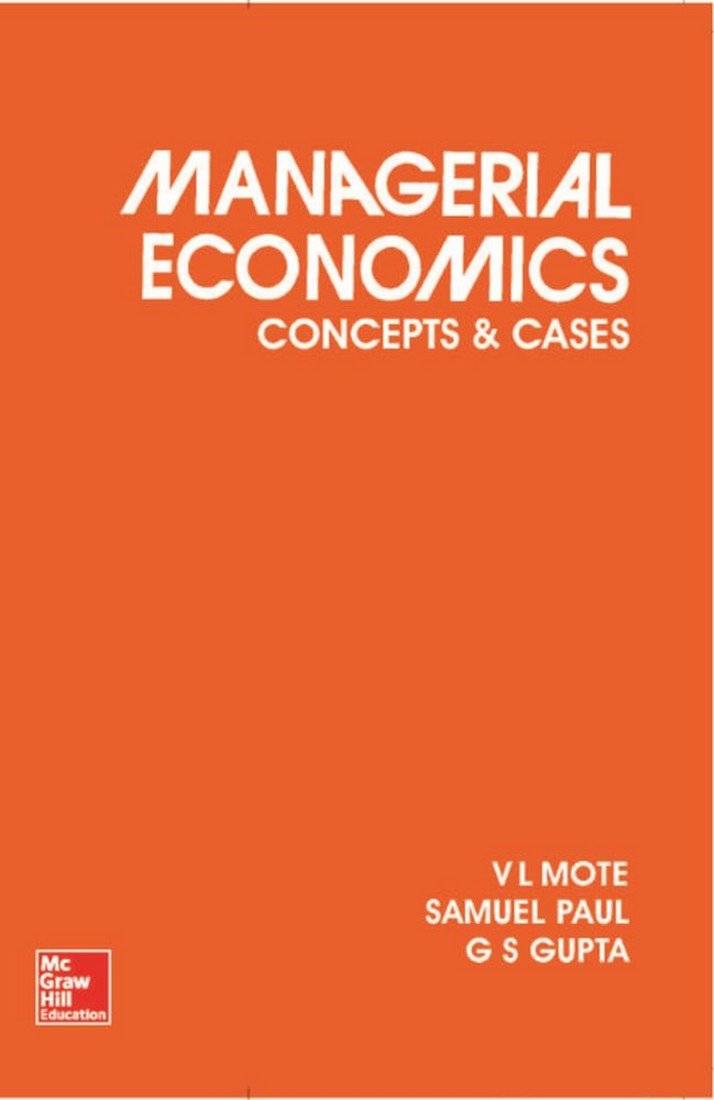Managerial Economics Concepts & Cases – BookStation