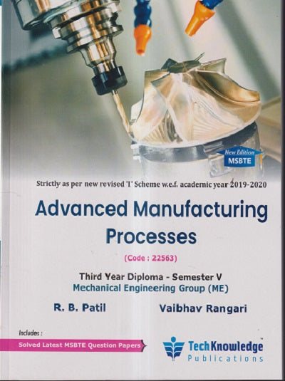 Advanced Manufacturing Processes Third Year Diploma Semester 5 ...