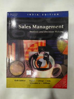 Sales Management : Analysis And Decision Making (Sixth Edition ...