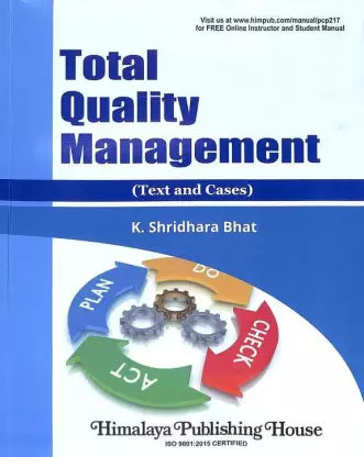 Total Quality Management (Text And Cases) – BookStation