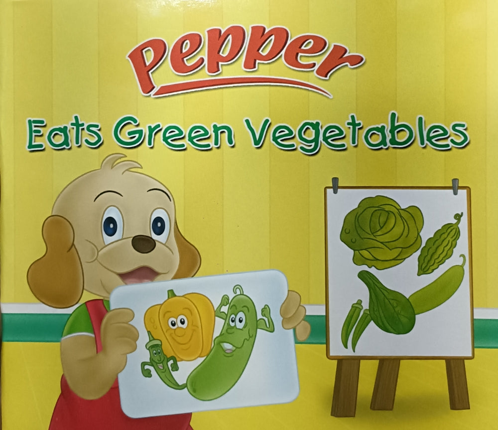 Pepper Eats Green Vegetables – BookStation