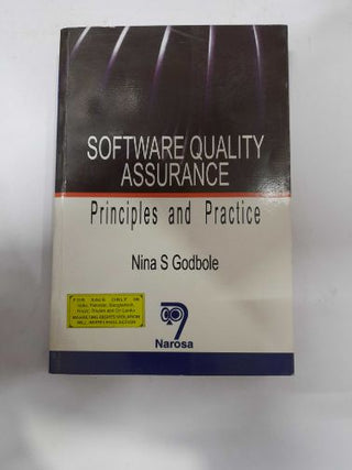 Software Quality Assurance : Principles And Practice – BookStation