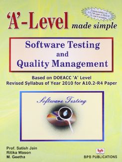 A Level Made Simple Software Testing And Quality Management – BookStation