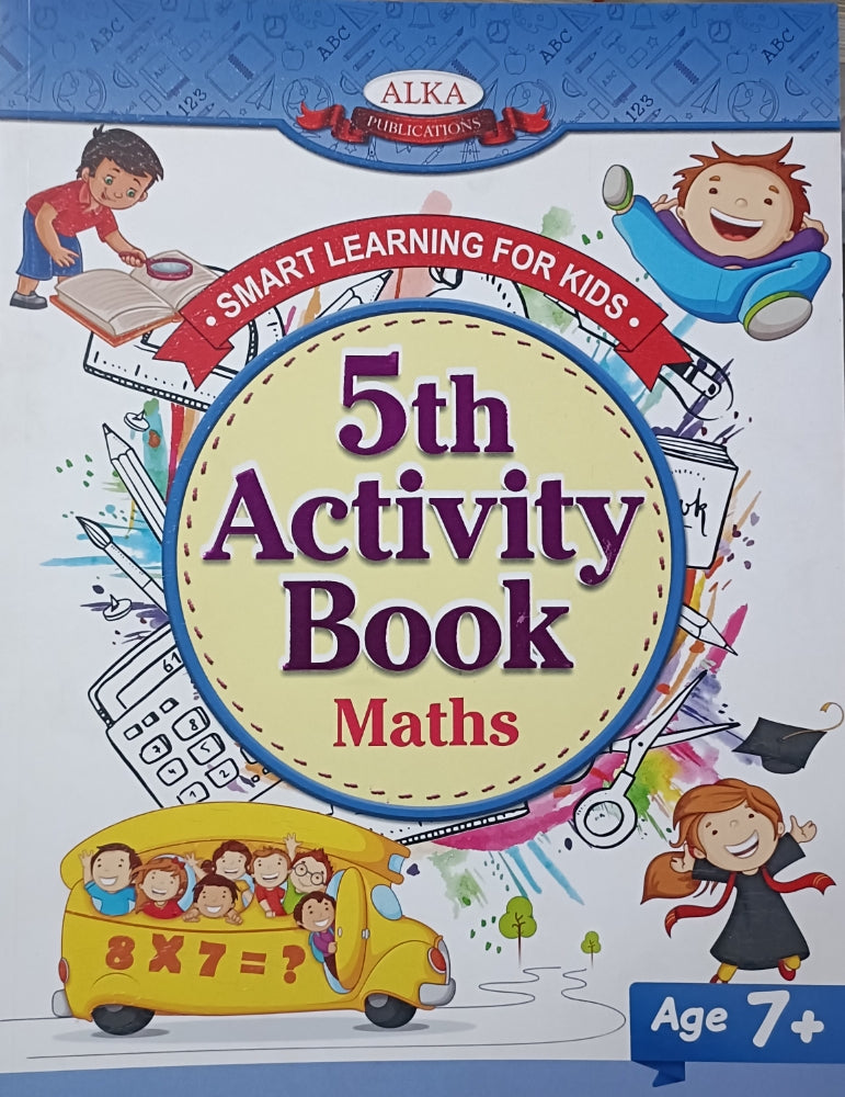 SMART LEARNING FOR KIDS 5th Activity Book Maths Age 7+ – BookStation