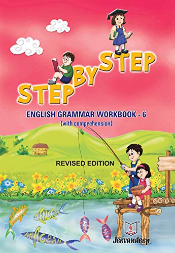 Step By Step English Grammar Workbook 6 (With Comprehension) – BookStation