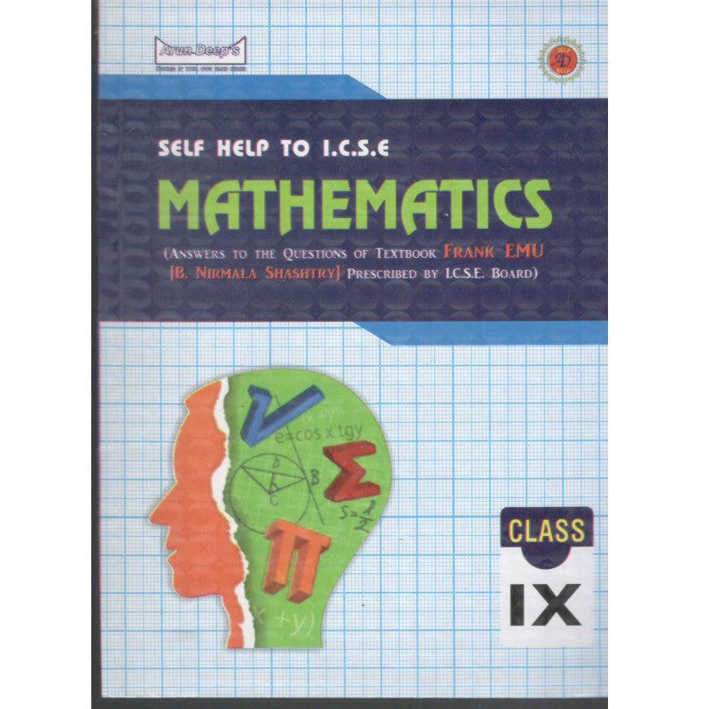 Arun Deep's Self Help To I.C.S.E. Mathematics Class IX – BookStation
