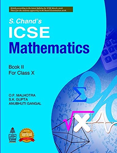 ICSE Mathematics Book II For Class X – BookStation