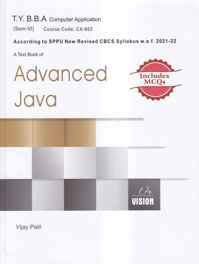 A Text Book Of Advanced Java T.Y. B.B.A (Computer Application) Sem 6 ...
