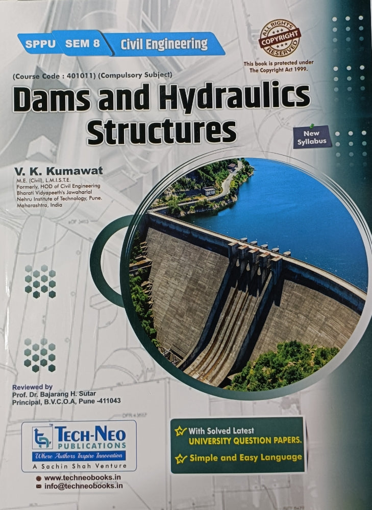 DAMS AND HYDRAULICS STRUCTURES (CIVIL ENGINEERING SEM 8) SPPU – BookStation