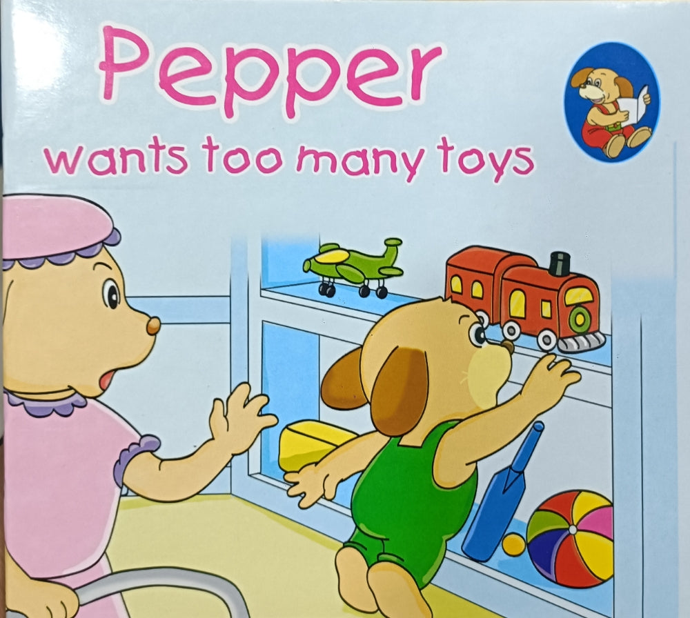 Pepper Wants Too Many Toys – BookStation