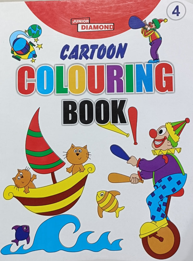 Cartoon Colouring Book 4 – BookStation