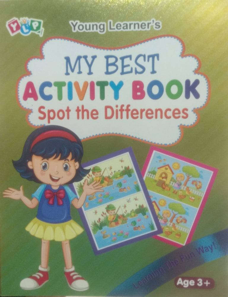 My Best Activity Book : Spot the Differences – BookStation