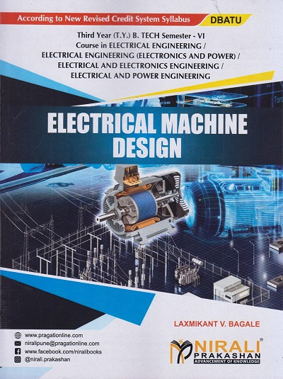 ELECTRICAL MACHINE DESIGN (Third Year (T.Y.) B. Tech Course In Electri ...